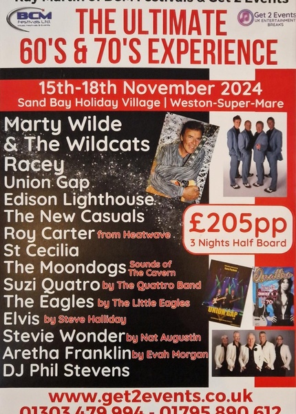 Music Festivals available through BCM Festivals Ltd.